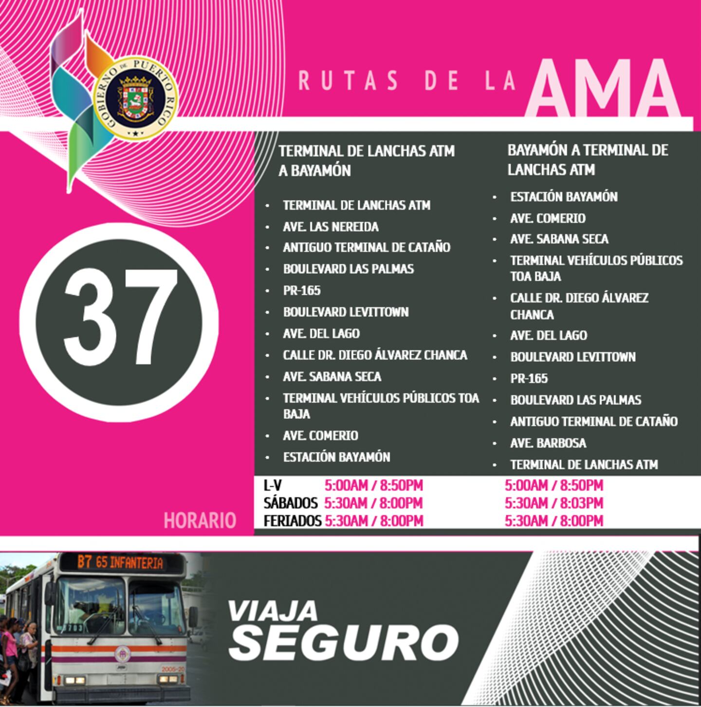 Fiestas patronales de Cataño provocarán cambios en rutas de la AMA ...