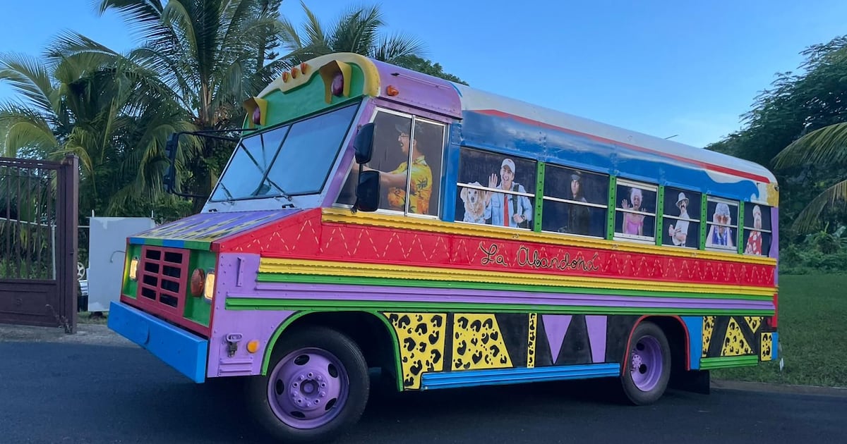 Bus Escolar Del Filme De Daniel El Travieso Una Aventura Familiar