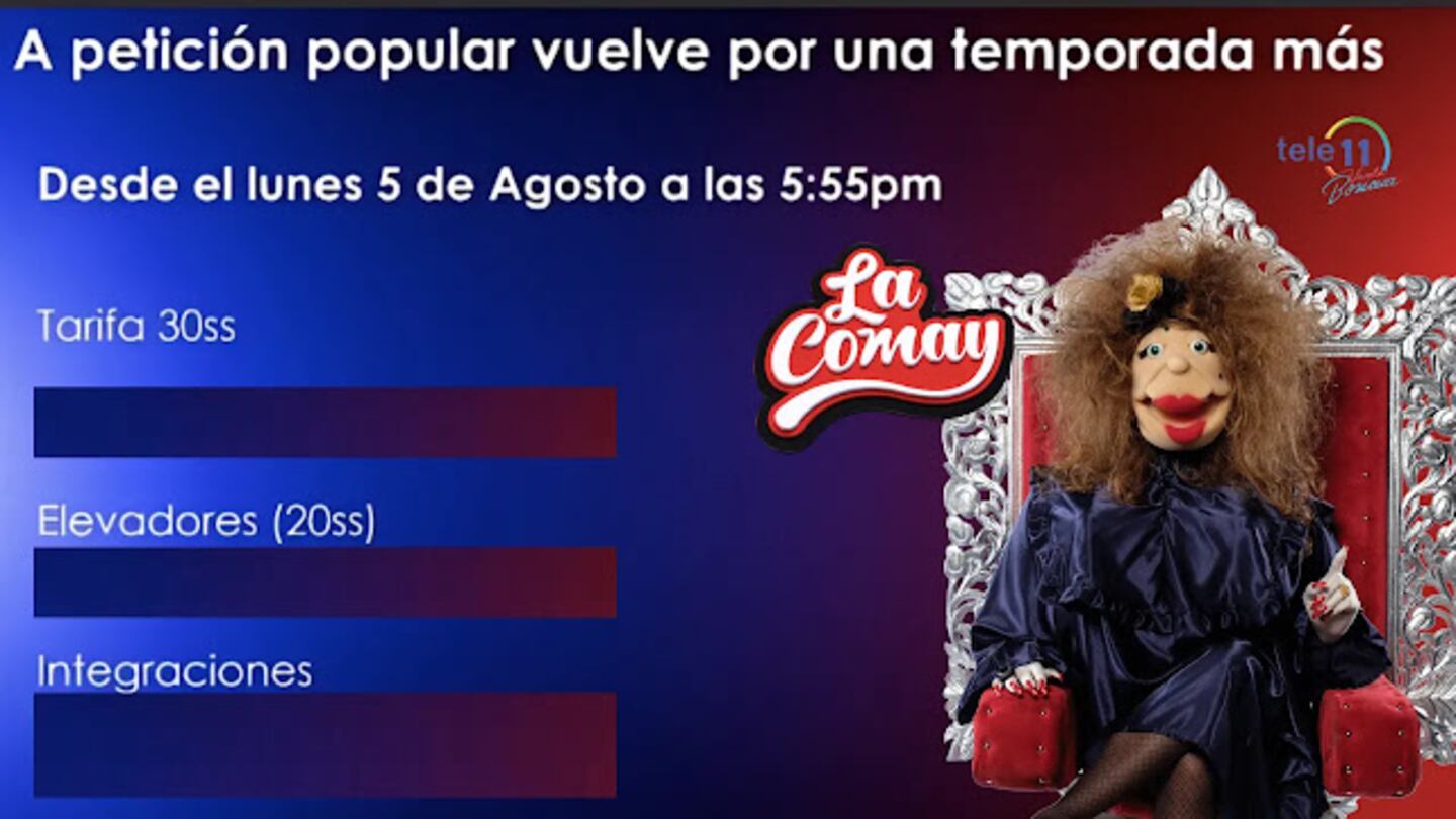 “La Comay” vuelve a la televisión boricua tras siete meses de ausencia ...