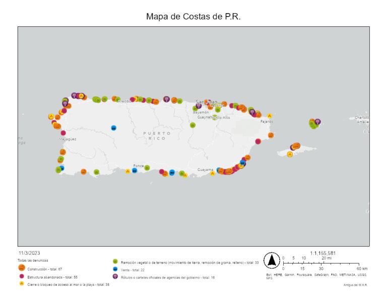 Recopilan 1,155 denuncias sobre problemas en las costas y playas de Puerto Rico – Metro Puerto Rico