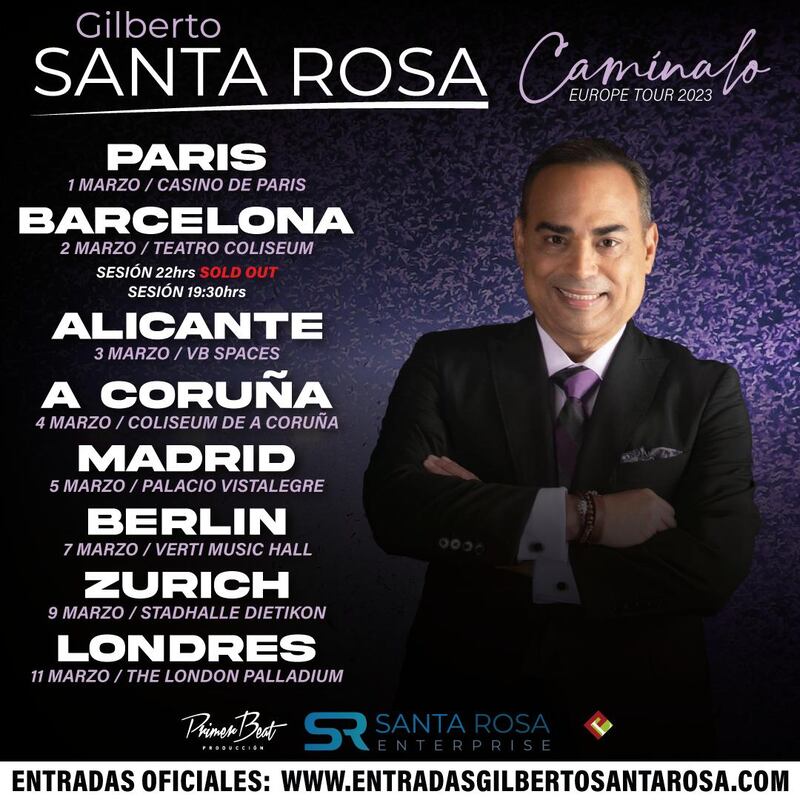 Gilberto Santa Rosa Cierra Su Exitoso “camínalo Tour” En Europa Metro Puerto Rico
