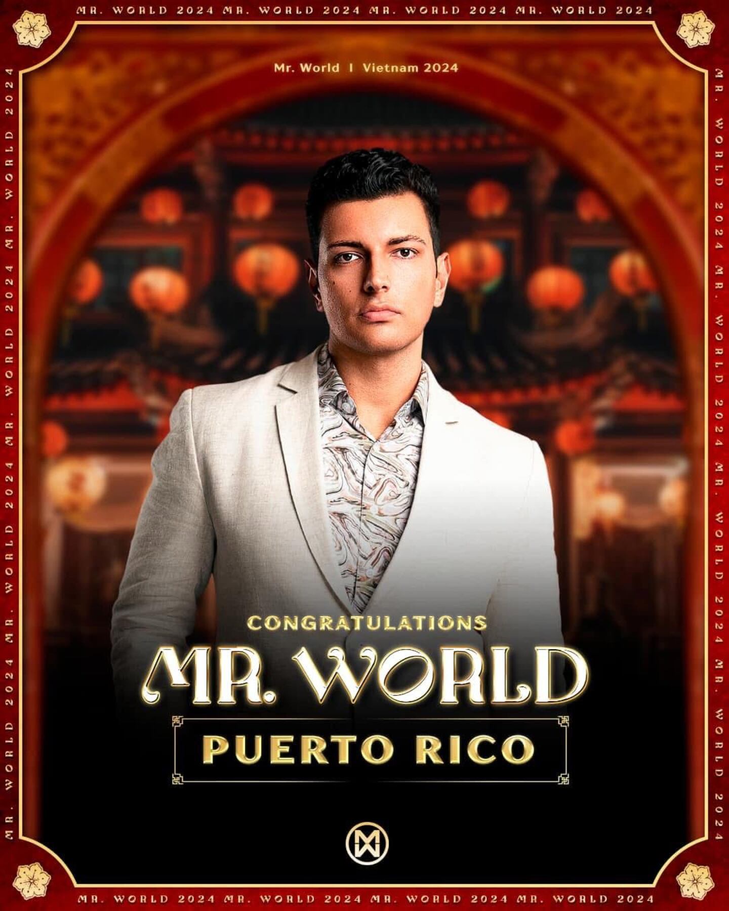 Danny Mejía, el boricua que hizo historia en el Mr. World Festival en ...