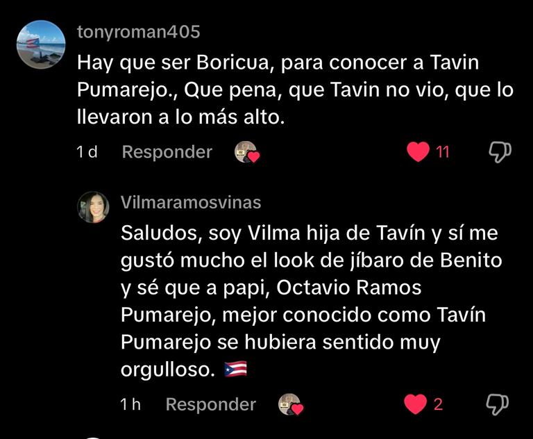 Hija de Tavín Pumarejo reacciona al homenaje de Bad Bunny a su padre en ...
