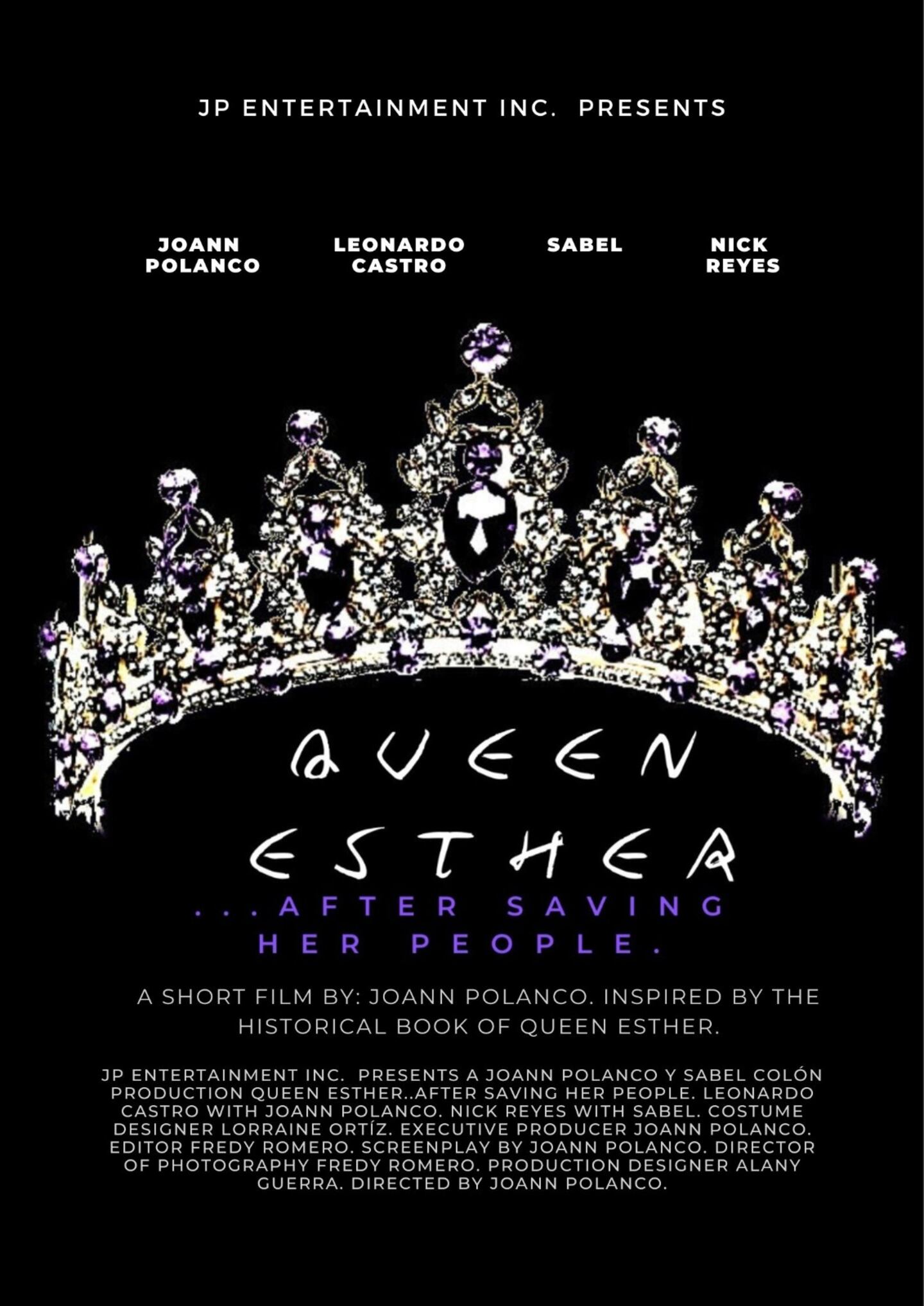 Joann Polanco dirige "Queen Esther: After Saving Her People": un ...