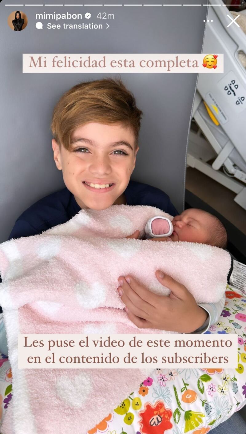 “Mi felicidad está completa”: Mimi Pabón comparte tierna foto de sus ...