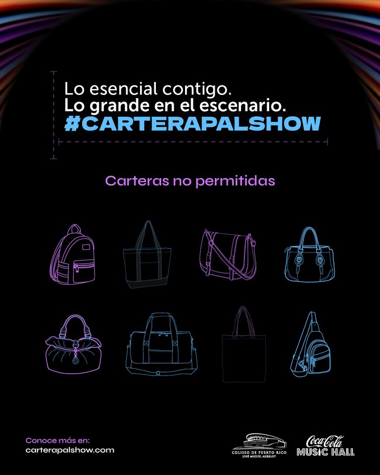 Prohíben carteras y bolsos grandes en el Coliseo de Puerto Rico – Metro ...