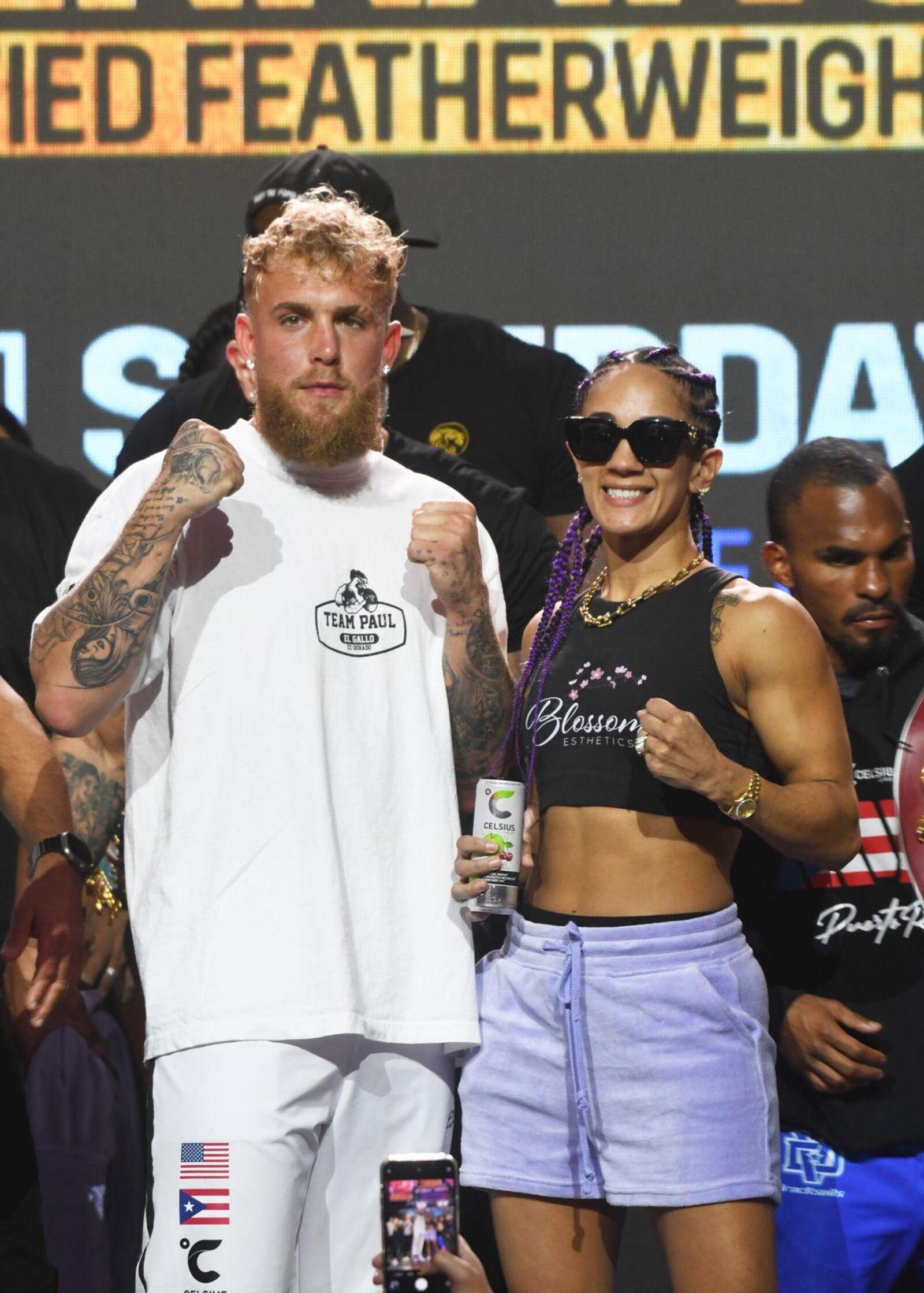 Fotos: Así fue el pesaje de Amanda Serrano vs. Nina Meinke – Metro ...