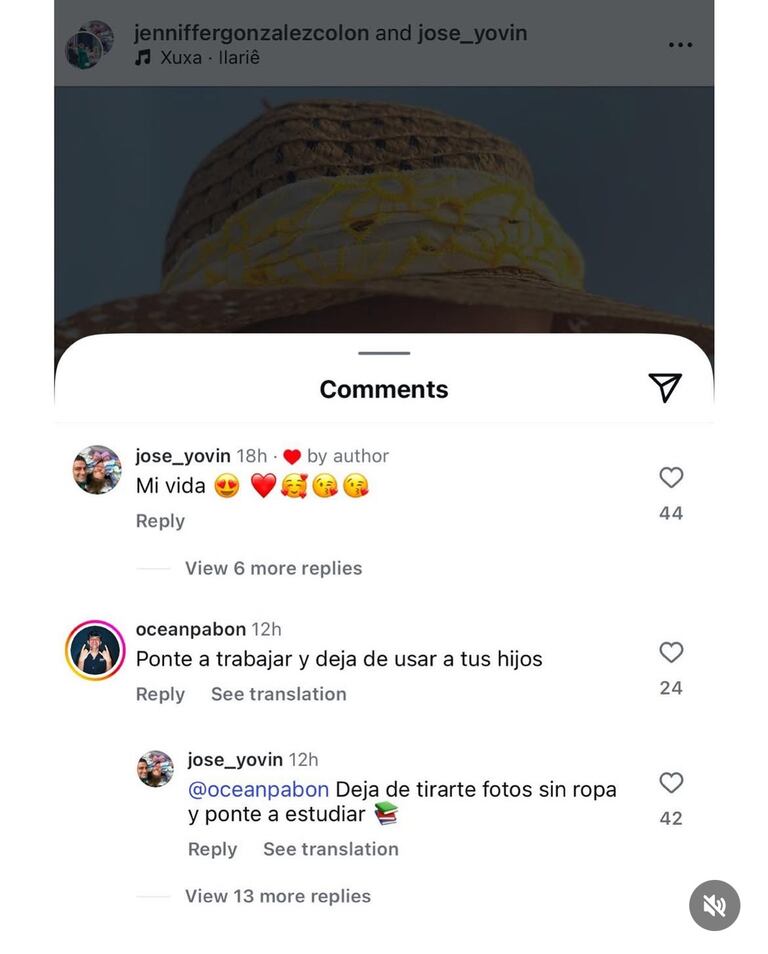 Yovin Vargas responde a Ocean Pabón: “Deja de tirarte fotos sin ropa ...